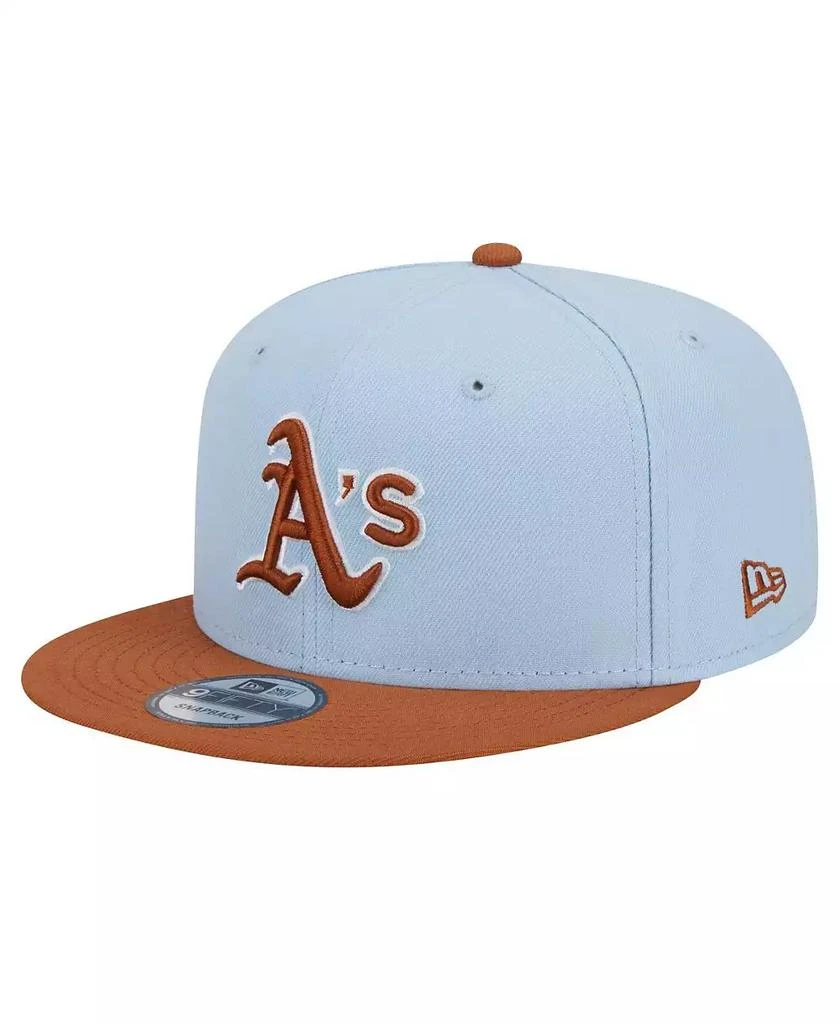 Shop Men's Light Blue Athletics Spring Color Two-Tone 9FIFTY Snapback ...