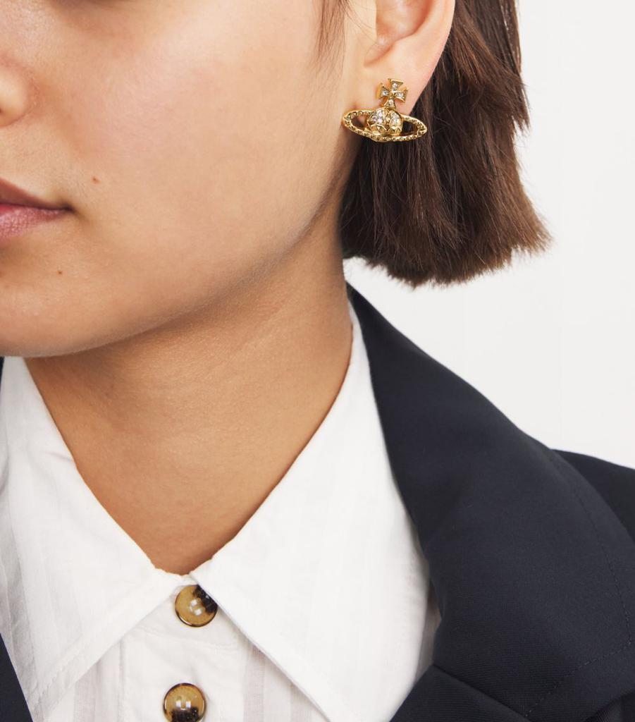 Mayfair Bas Relief Stud Earrings