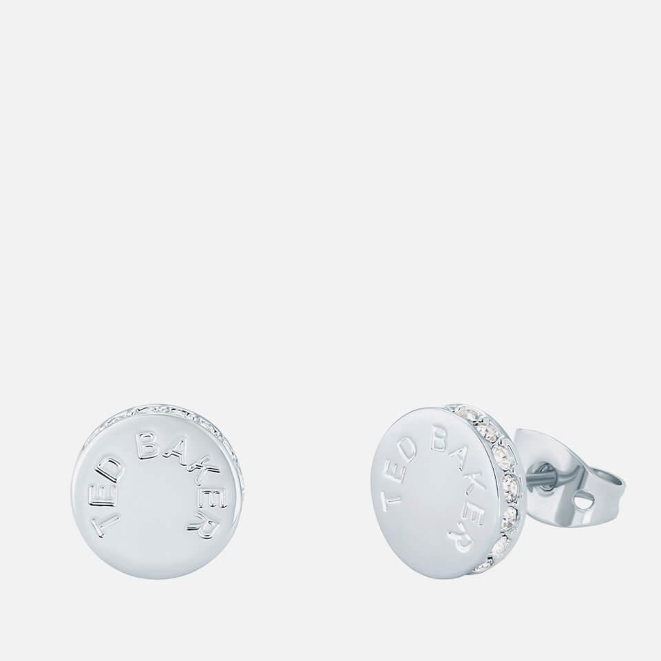 Silver stud earrings ted baker store