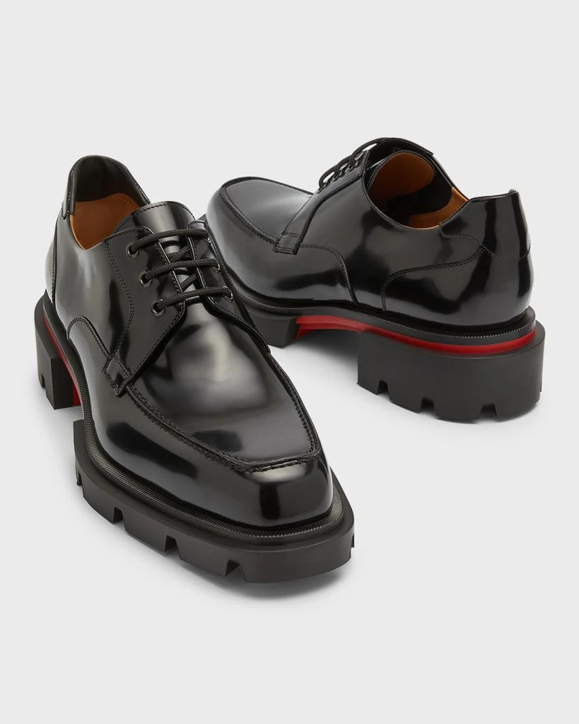 Christian Louboutin Men's Our Georges L Leather Derby Shoes - Dress ...