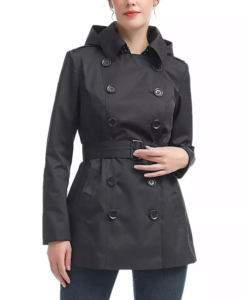 kimi + kai Women's Noa Water-Resistant Shell Trench Coat - Coats - Free ...