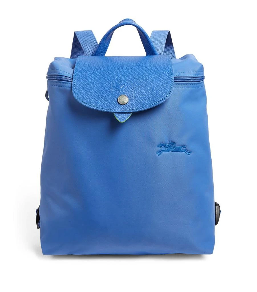 Longchamp Medium Le Pliage Green Backpack - Backpacks - BeyondStyle