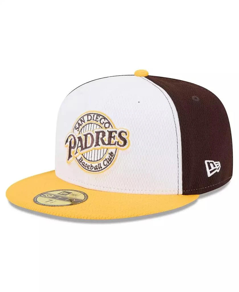New Era Men's Brown/Gold San Diego Padres 2025 MLB Clubhouse 59FIFTY ...