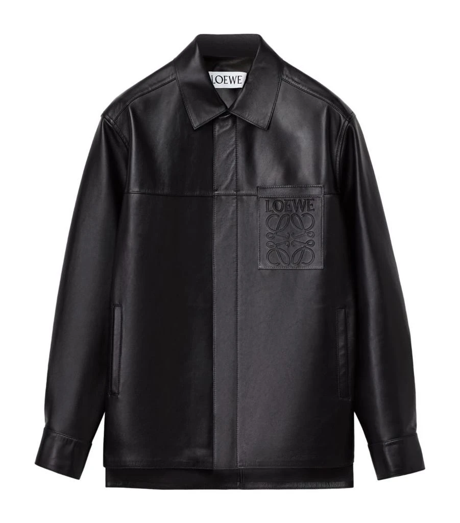 Loewe Leather Jacket - Jackets - BeyondStyle