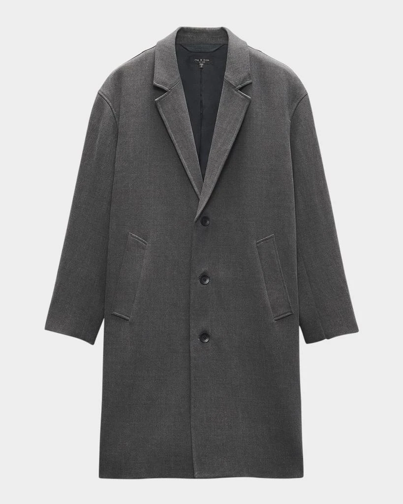 Rag & Bone Men's Lance Wool-Linen Topcoat - Coats - Free Shipping ...