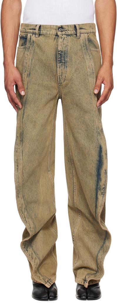 Y/Project Black Paris' Best Patch Jeans - Jeans - Free Y/Project Black Paris' Best Patch Jeans - Jeans - Free
