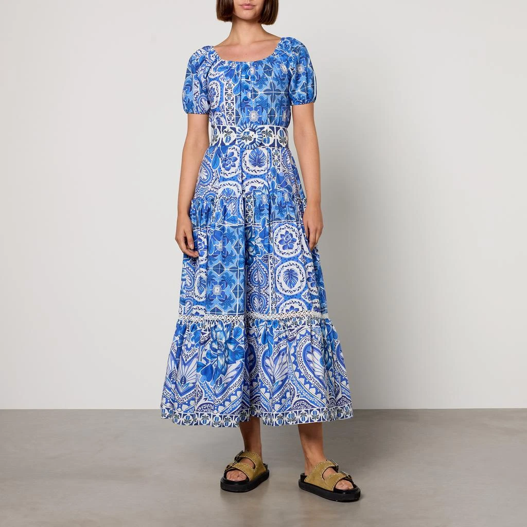 Farm Rio Farm Rio Printed Cotton Midi Dress - Dresses & Skirts ...