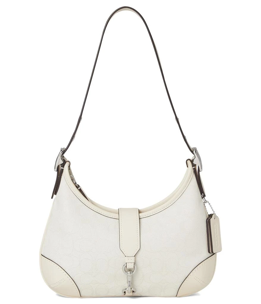 Coach Hamptons Hobo Bag In Signature Jacquard - Shoulder Bags - Free ...