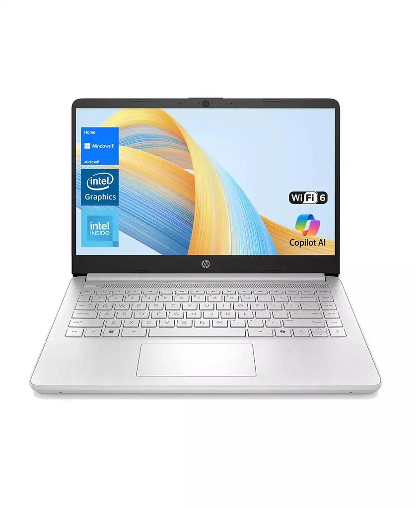 HP Essential 14" Entry Traditional Laptop Intel N-Series N150 4GB RAM ...