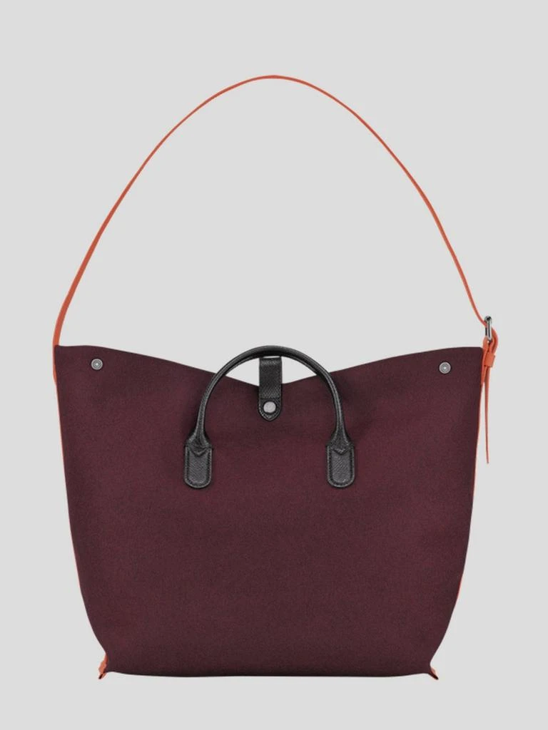 Longchamp Longchamp Essential XL Logo Patch Top Handle Bag - Tote Bags ...