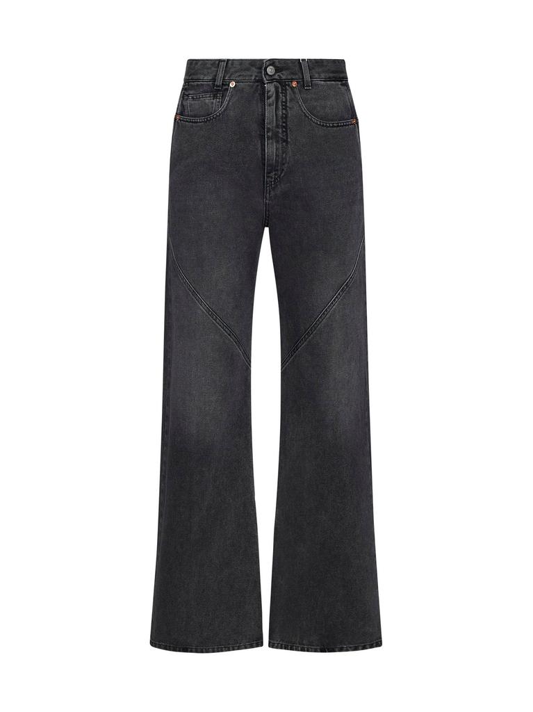 MM6 Maison Margiela Blue Twisted Outseam Jeans WAIST-US-29 MM6 Maison Margiela Blue Twisted Outseam Jeans WAIST-US-29