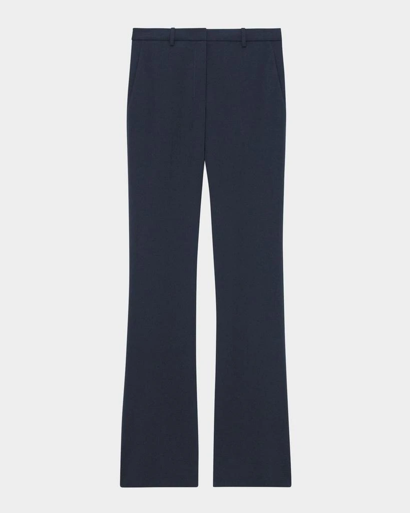 Theory Traceable Wool Slim Straight-Leg Trousers - Leggings - BeyondStyle