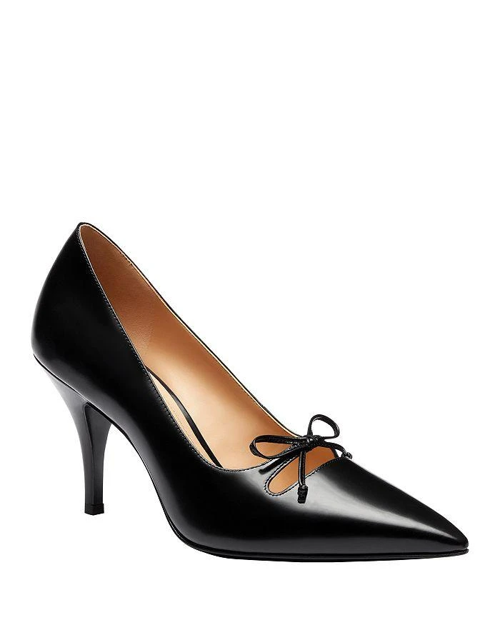 COACH Women's Runway Leather Pumps - High Heels - Free Shipping ...
