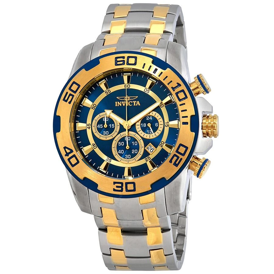 Invicta Invicta Pro Diver Chronograph Dark Blue Dial Men's Watch 26296 ...