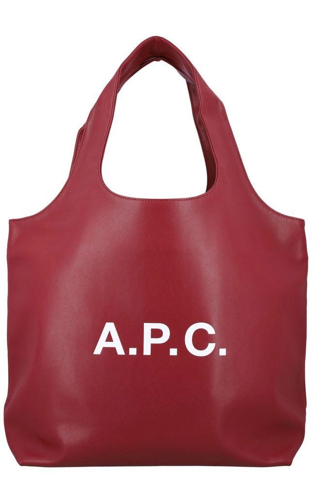A.P.C. A.P.C. Ninon Logo Detailed Medium Tote Bag - Tote Bags - BeyondStyle