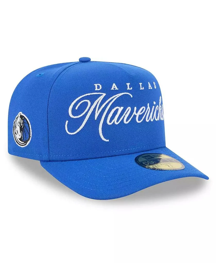 New Era Men's Blue Dallas Mavericks 2025 NBA Draft A-Frame 59FIFTY ...