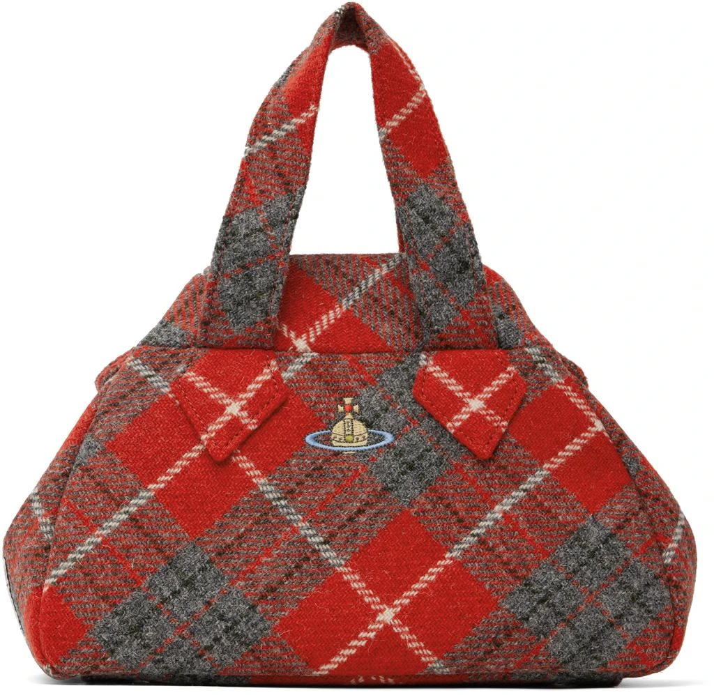 Vivienne Westwood Red Archive Medium Yasmine Bag - Tote Bags - BeyondStyle