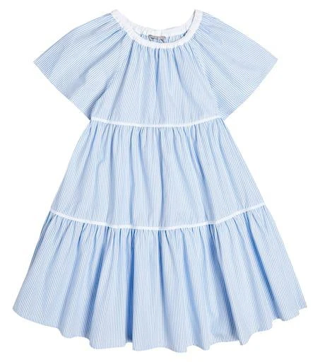 IL GUFO Striped cotton poplin dress - Kid's Clothing - BeyondStyle