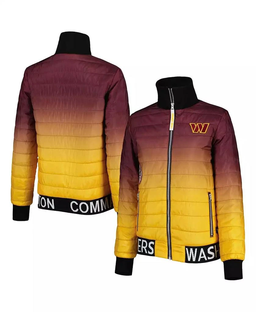 The Wild Collective Women's Burgundy/Gold Washington Commanders Color ...