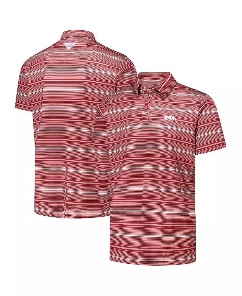 Columbia Men's Cardinal Arkansas Razorbacks PFG Super Terminal Tackle ...
