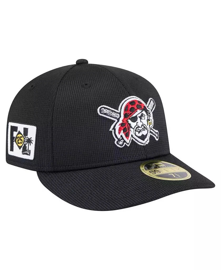 Men's Black Pittsburgh Pirates 2025 Spring Training Low Profile 59FIFTY ...