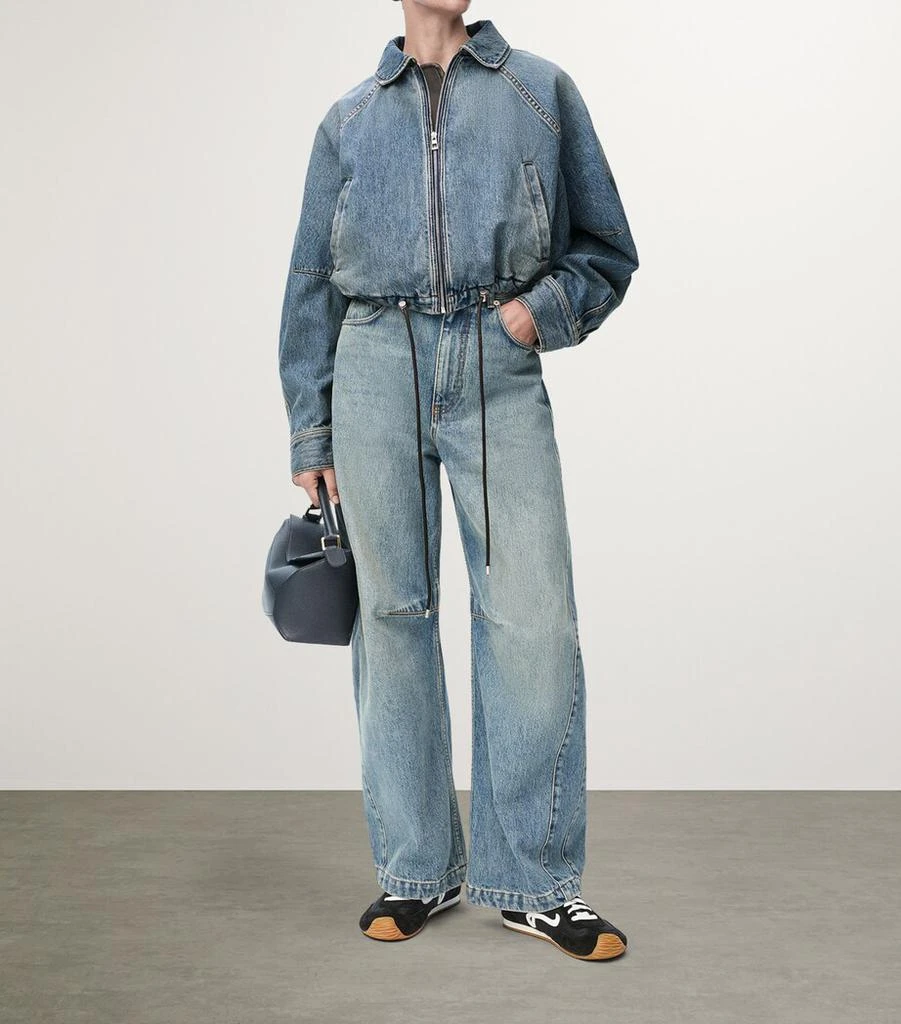 Loewe Balloon Denim Jacket - Jackets - BeyondStyle