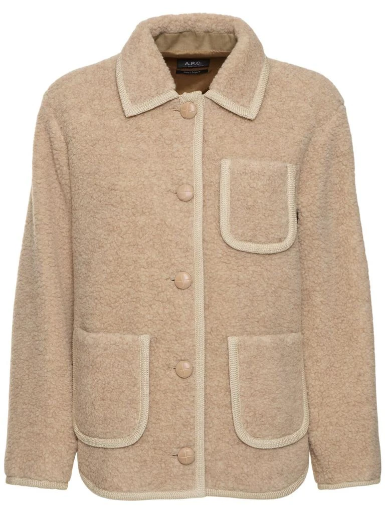 A.P.C. Esther Wool Jacket - Women's Jackets - BeyondStyle