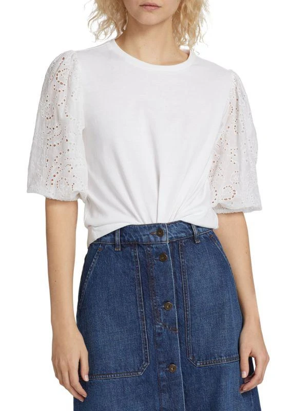 Kate Spade Eyelet Tee - T-Shirts - BeyondStyle