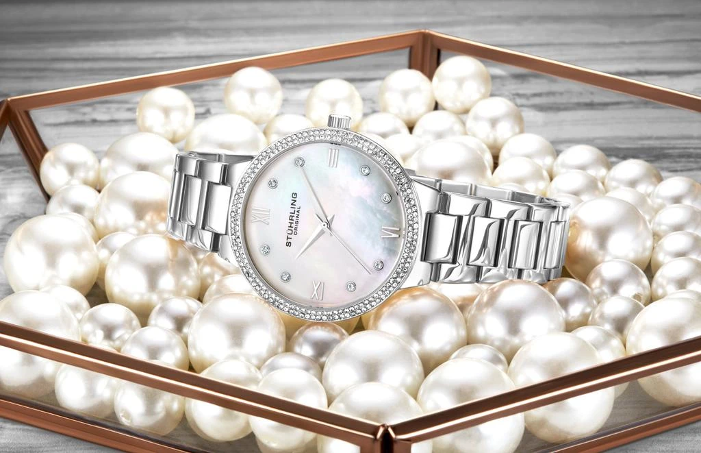 Stuhrling Original Carrara 3907 Quartz 38mm Classic - Women's Quartz ...