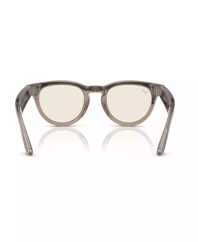 Ray-Ban Meta Headliner, Low Bridge Fit Unisex Photocromic AI Sunglasses ...