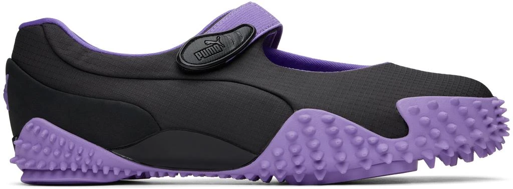 Shop Black & Purple Mostro Fey Launch Sneakers on Sale at BeyondStyle ...