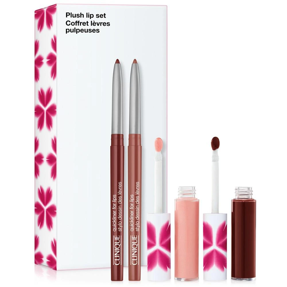 Clinique 4-Pc. Plush Lip Set, Created for Macy's - Cosmetics - BeyondStyle