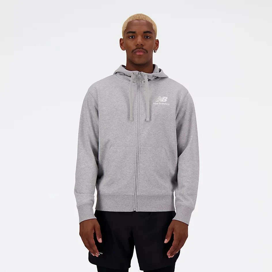 New Balance NYC Marathon Essentials Stacked Logo French Terry Jacket ...