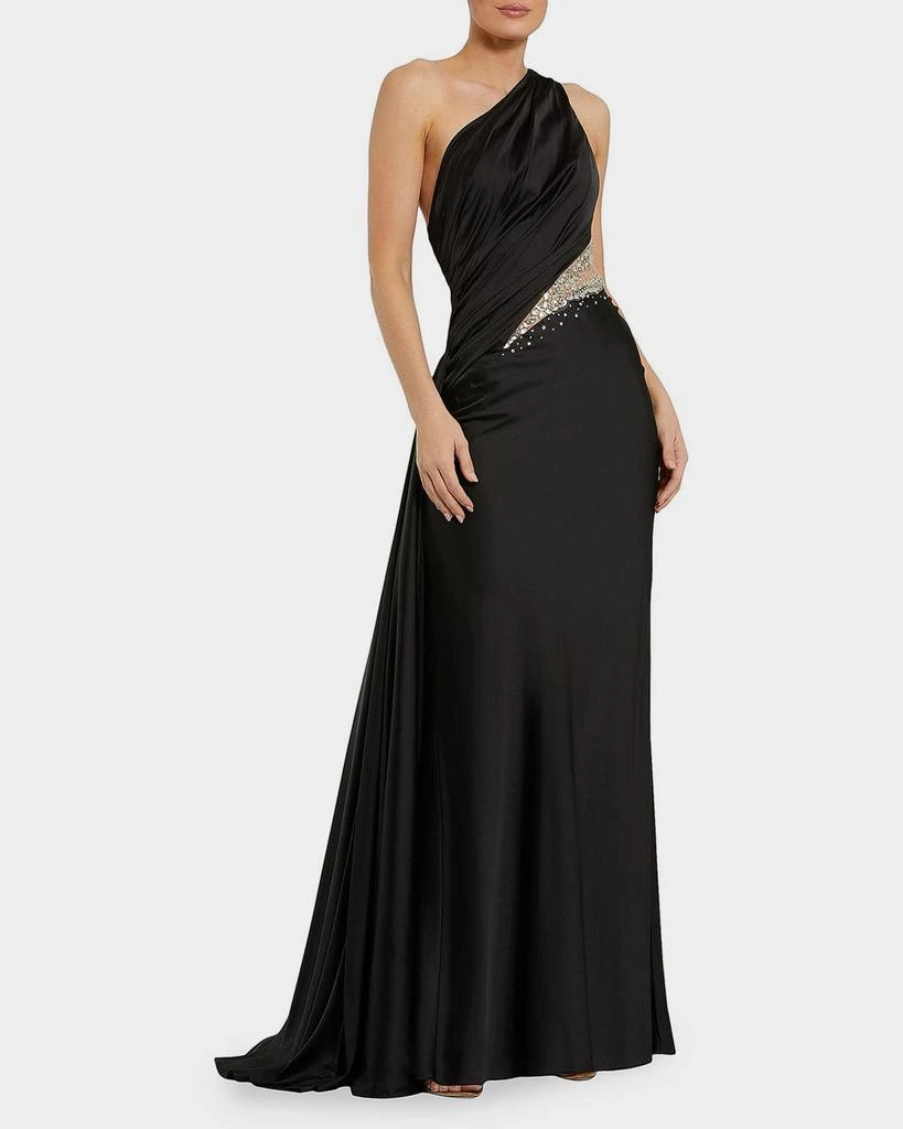 Take A Look About Mac Duggal Satin Dress