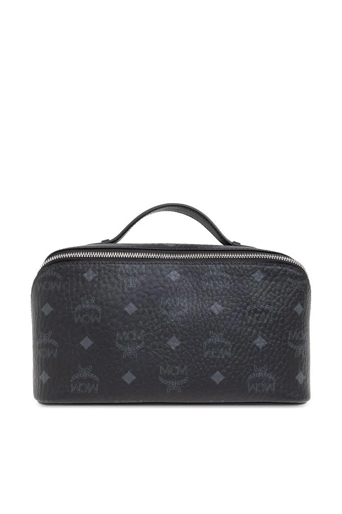 MCM MCM Ottomar Logo Printed Medium Wash Bag - Cosmetic Tools - Free ...