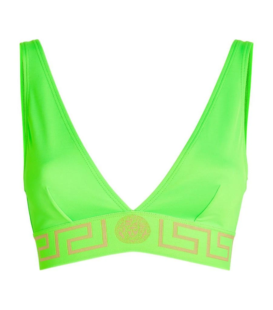 Versace Greca Bikini Top - Swimwear - BeyondStyle