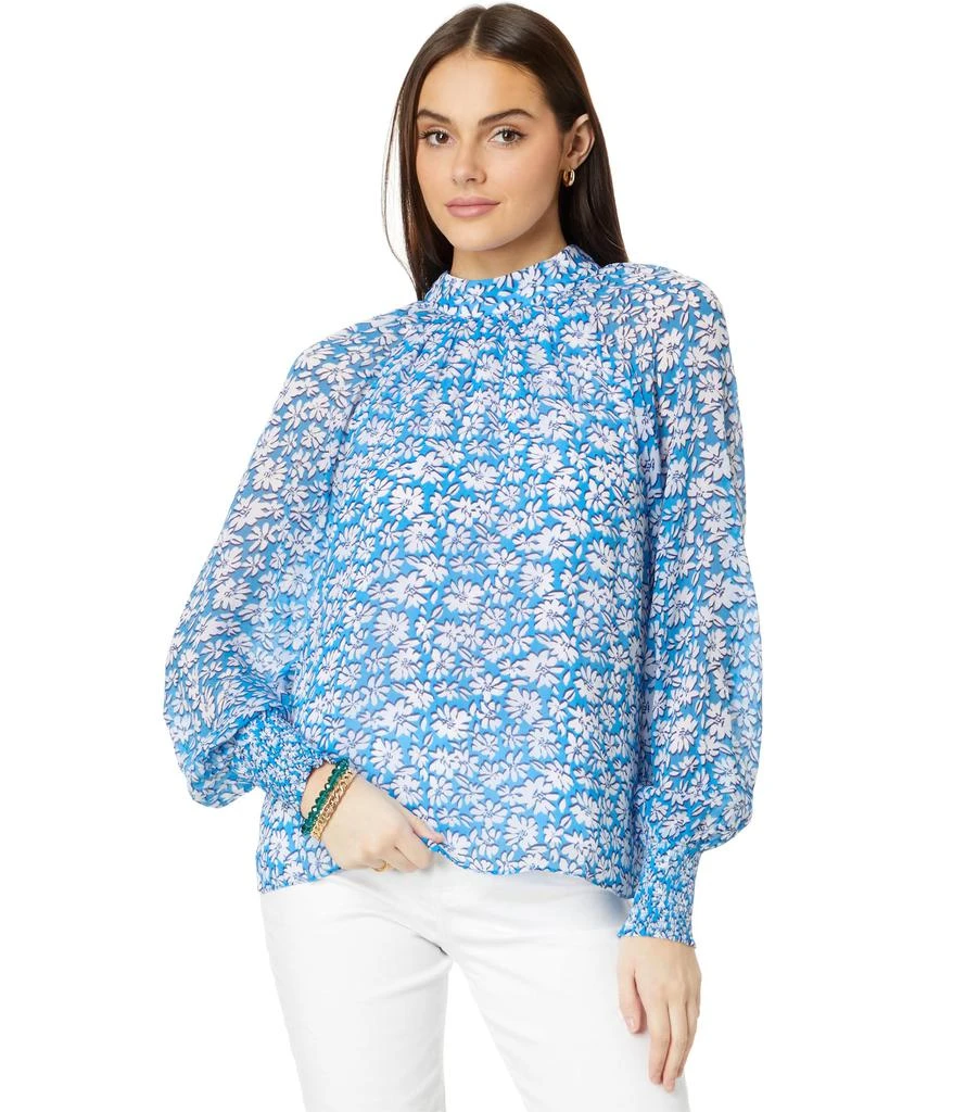 Lilly Pulitzer Ellielynn Long Sleeve Top - Shirts - Free Shipping ...