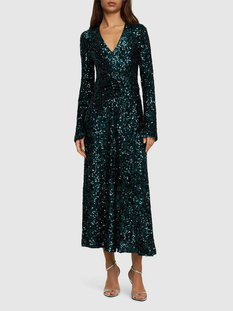 ROTATE Sequined Midi Dress - Dresses & Skirts - BeyondStyle