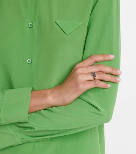 Prada Symbole sterling silver ring - Jewelry - Free Shipping - BeyondStyle