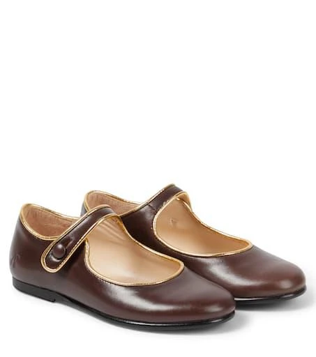 Bonpoint Baby Ella leather ballet flats - Boy's Shoes - BeyondStyle