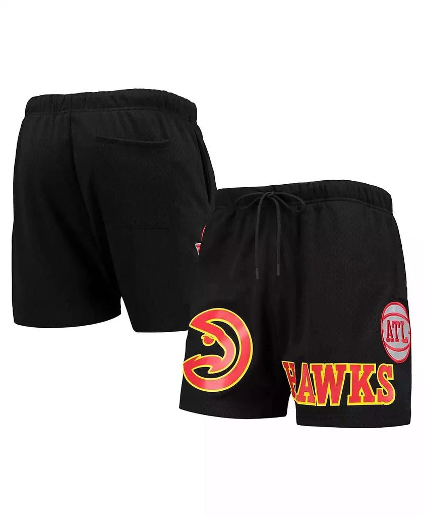 Pro Standard Men's Black Atlanta Hawks Mesh Capsule Shorts - Shorts ...