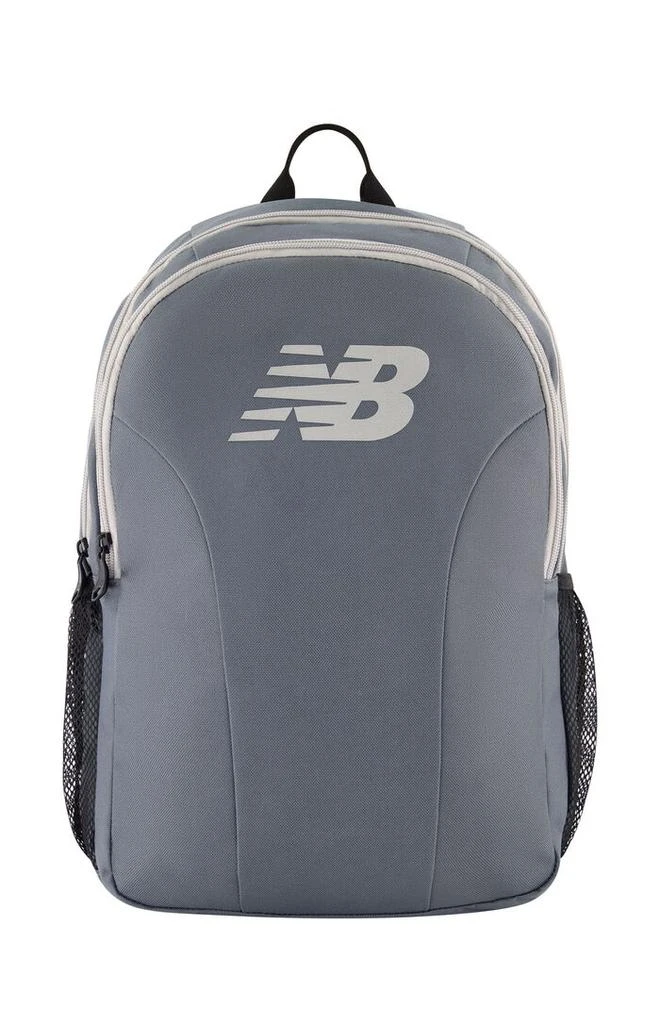 New Balance Gray Flying Logo Laptop Backpack - Backpacks - Free ...