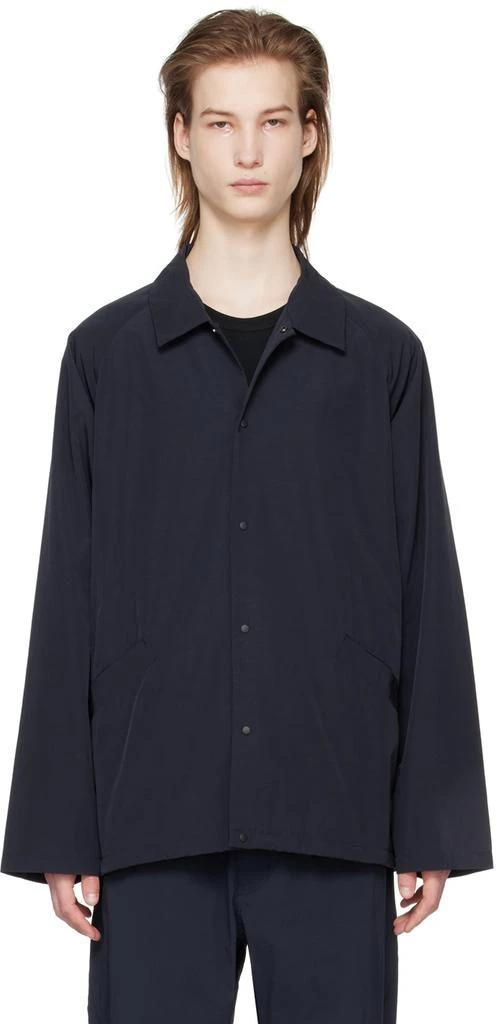 Goldwin Navy Coach Jacket - Outdoor Jackets - BeyondStyle