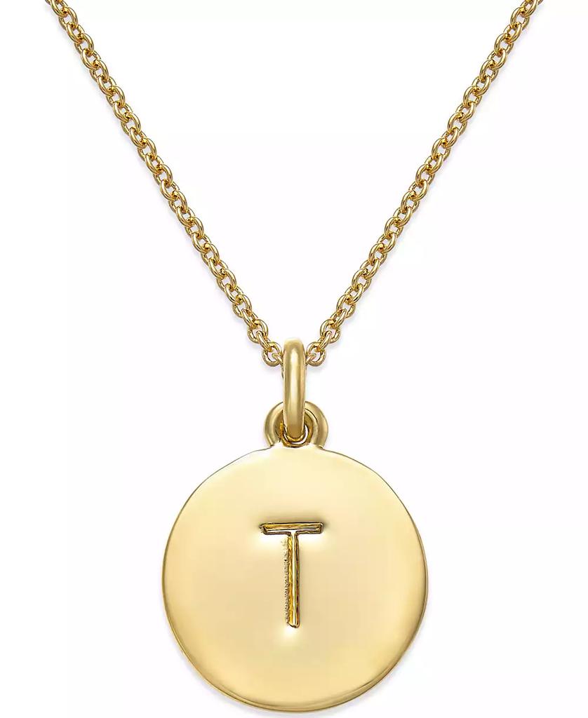 Macy's gold initial necklace store