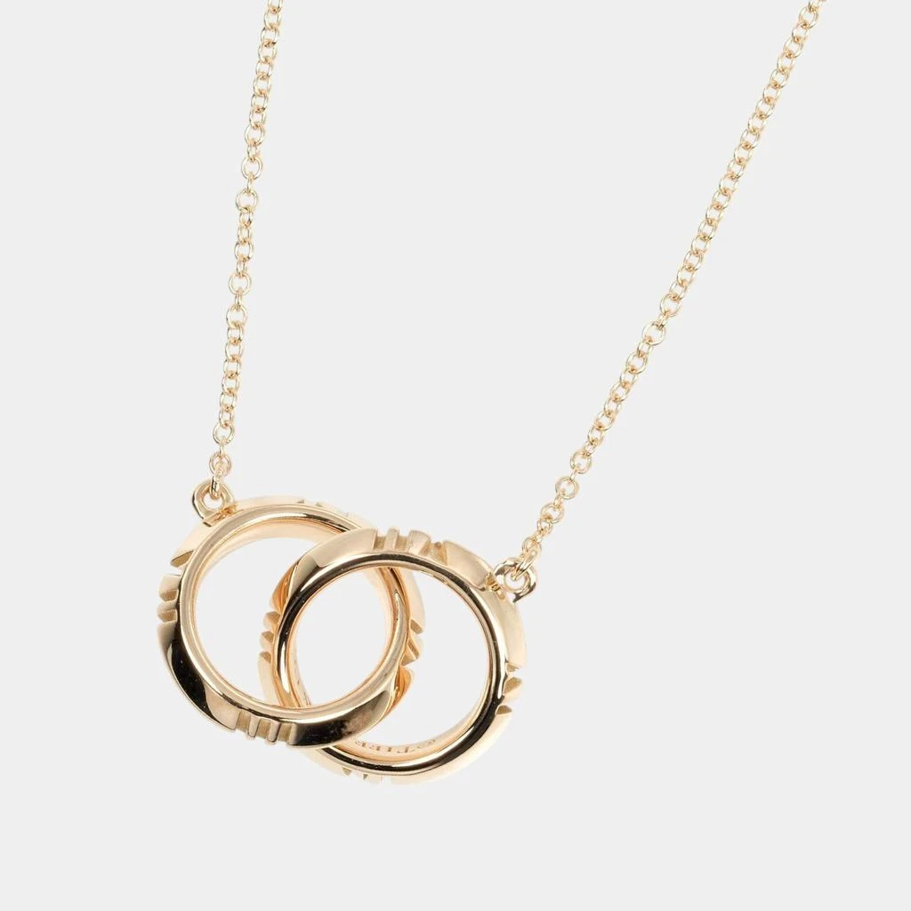 Tiffany & Co. Tiffany & Co 18K Pink Gold Atlas X Closed Interlocking ...