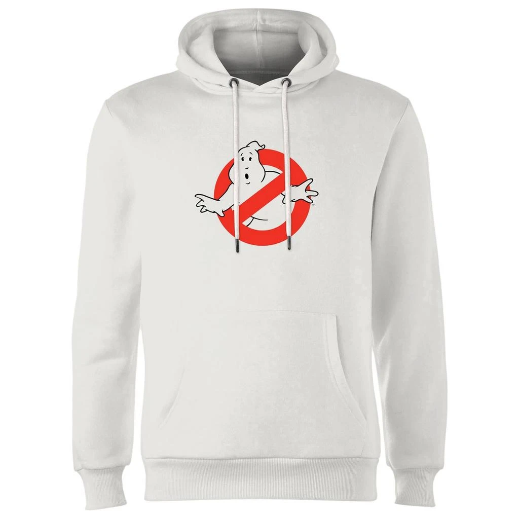 Original Hero Ghostbusters Classic Logo Hoodie - White - BeyondStyle