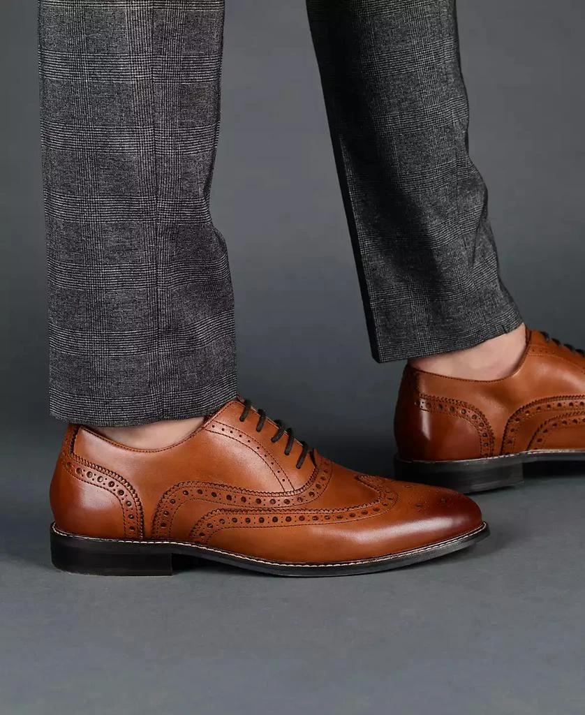 Thomas & Vine Men's Franklin Wingtip Oxford Shoe - Dress Shoes ...