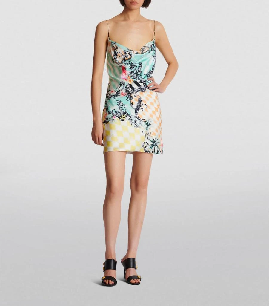Balmain Baroque Print Slip Dress - Dresses & Skirts - BeyondStyle