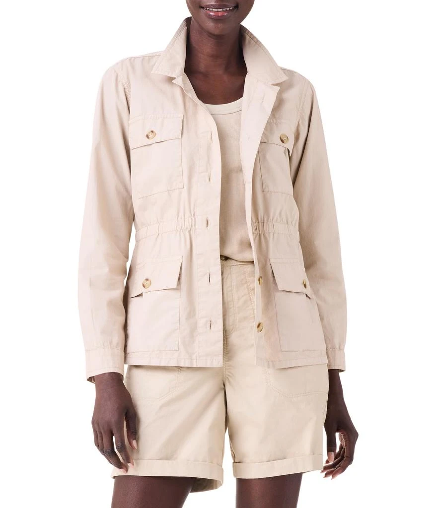 NIC+ZOE Pocket Poplin Jacket - Jackets - Free Shipping - BeyondStyle