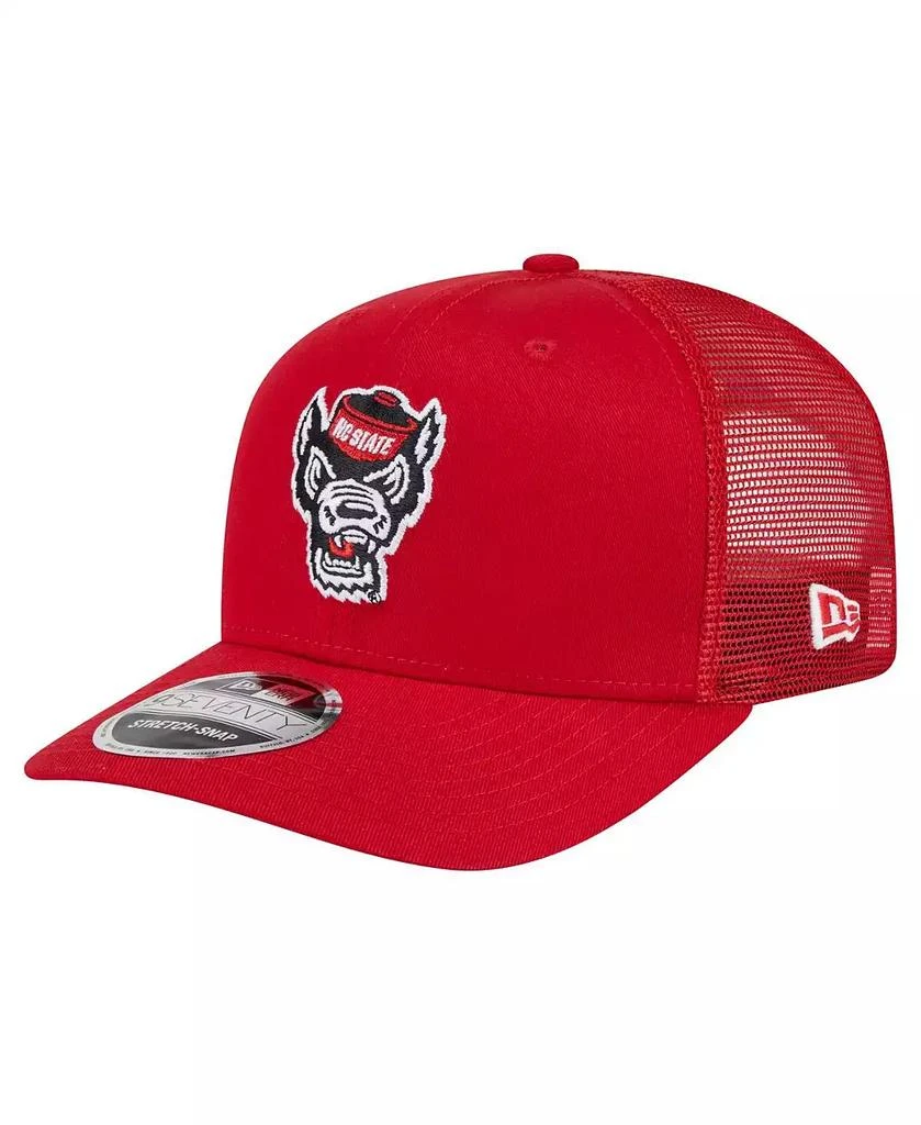 New Era Men's Red NC State Wolfpack Primary 9SEVENTY Trucker Stretch ...